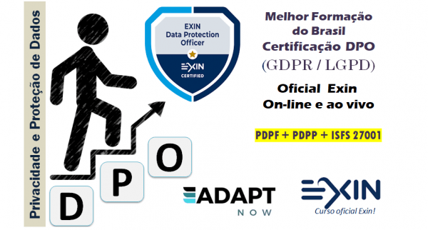 Formação Completa Exin DPO 2021 - Data Protection Officer (PDPF + PDPP ...