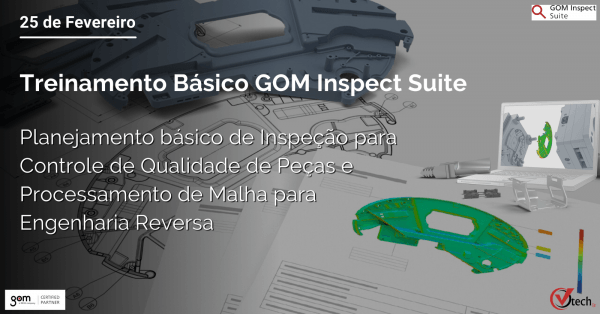 Treinamento Básico GOM Inspect Suite - online - Sympla