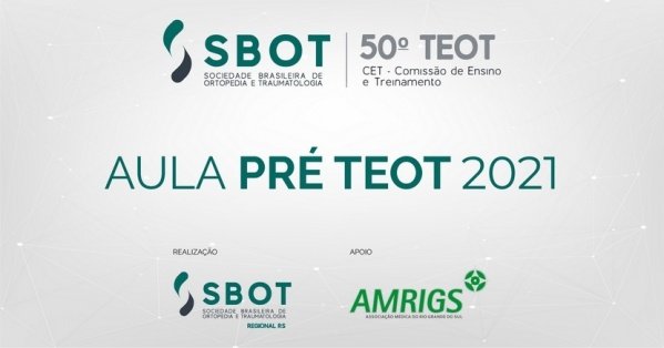 Aula PRÉ TEOT 2021 - SBOT/RS - online - Sympla