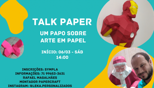 TALK PAPER - Um papo sobre papel - online - Sympla