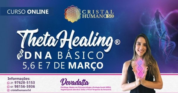 Curso ThetaHealing® DNA Básico - online - Sympla