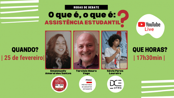 Roda de Debate: O que é, o que é: Assistência Estudantil ? - online ...