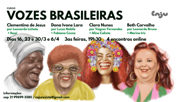 VOZES BRASILEIRAS - Clementina de Jesus, Dona Ivone Lara, Clara Nunes ...