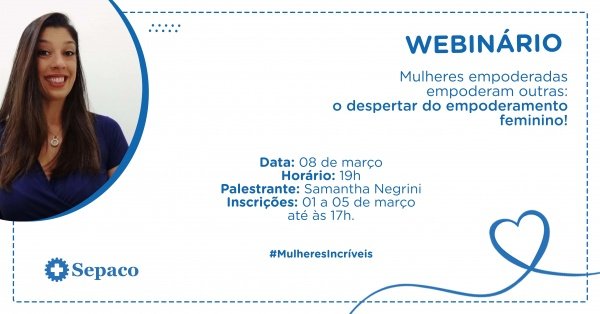 Mulheres empoderadas empoderam outras: o despertar do empoderamento feminino - online - Sympla