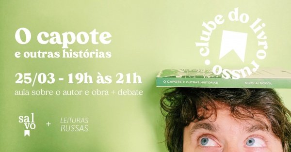 Clube do livro russo: O capote, de Gógol - online - Sympla