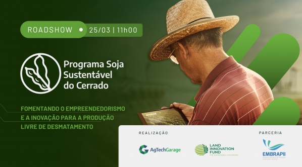 Roadshow - Programa Soja Sustentável do Cerrado - online - Sympla