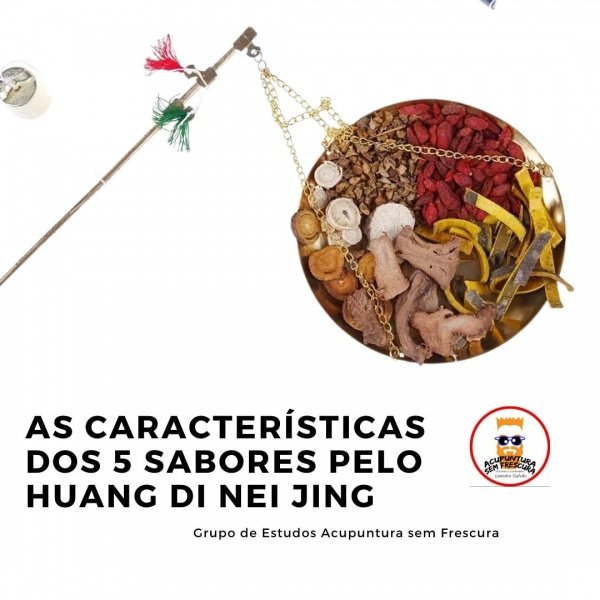 Fase 2 - As Características dos 5 Sabores pelo Huang Di Nei Jing ...