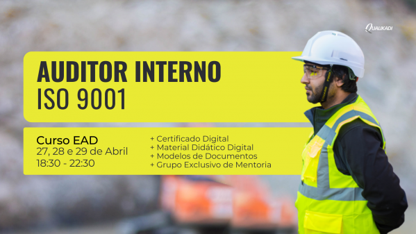 Auditor Interno - ISO 9001 - online - Sympla