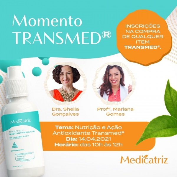 MOMENTO TRANSMED - Nutrição e Ação Antioxidante - online - Sympla