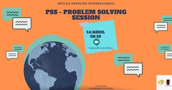 PSS - PROBLEM SOLVING SESSION - online - Sympla