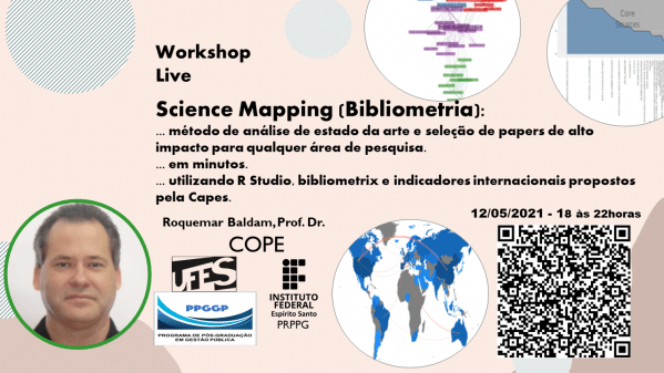 Science Mapping (Bibliometria) para fins científicos (Workshop - 4 horas) - online - Sympla