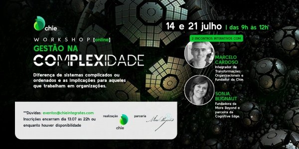 Workshop Gestão na Complexidade - online - Sympla