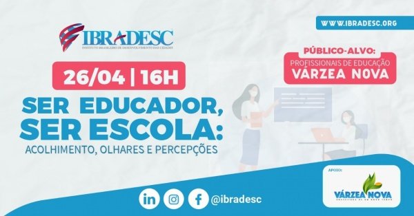 Ser Educador, Ser Escola: Acolhimento, Olhares e Percepções - online ...