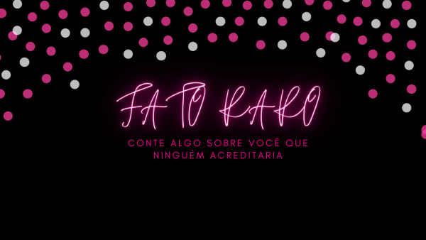 1 Fato Raro - online - Sympla