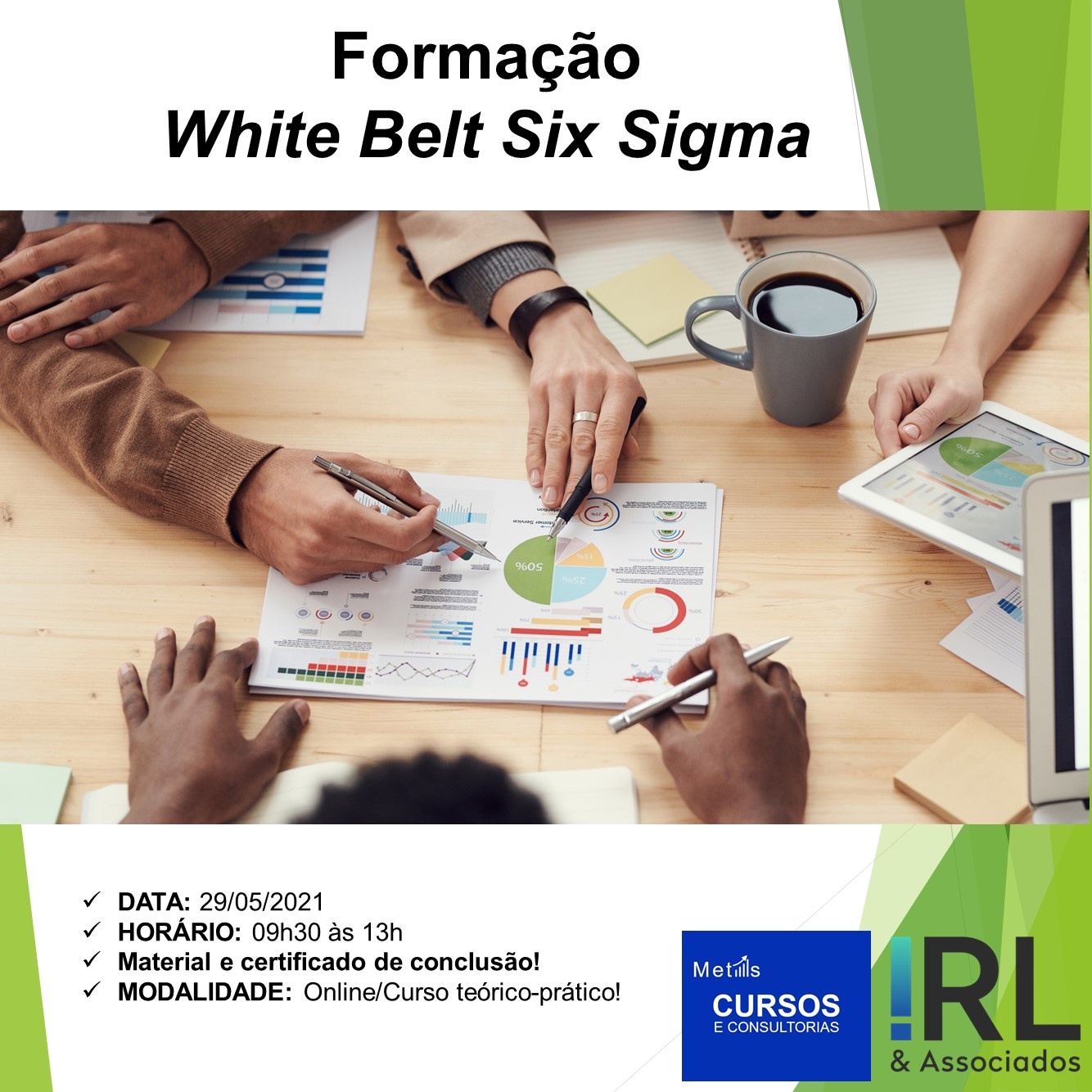 Formação White Belt Six Sigma - online - Sympla