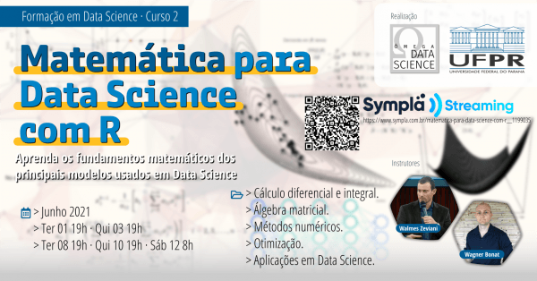Matemática para Data Science com R - online - Sympla
