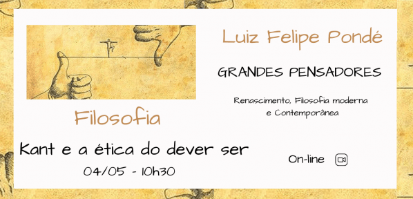 Na.SALA - Filosofia com Luiz Felipe Pondé - GRANDES PENSADORES - online ...