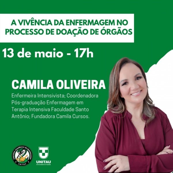 A Vivência da Enfermagem no Processo de Doação de Órgãos - online - Sympla