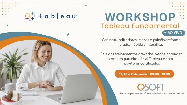 Workshop Tableau - Fundamental - Maio - online - Sympla