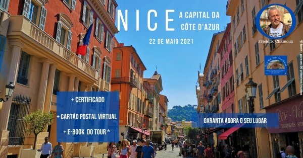 França - Cidade de Nice: a capital da Côte d'Azur - online - Sympla