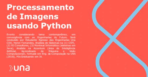 Processamento de Imagens usando Python - online - Sympla