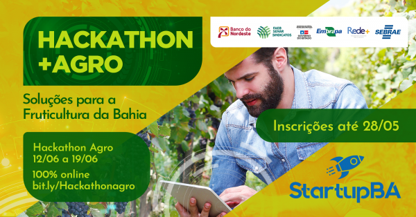 HACKATHON + AGRO - online - Sympla