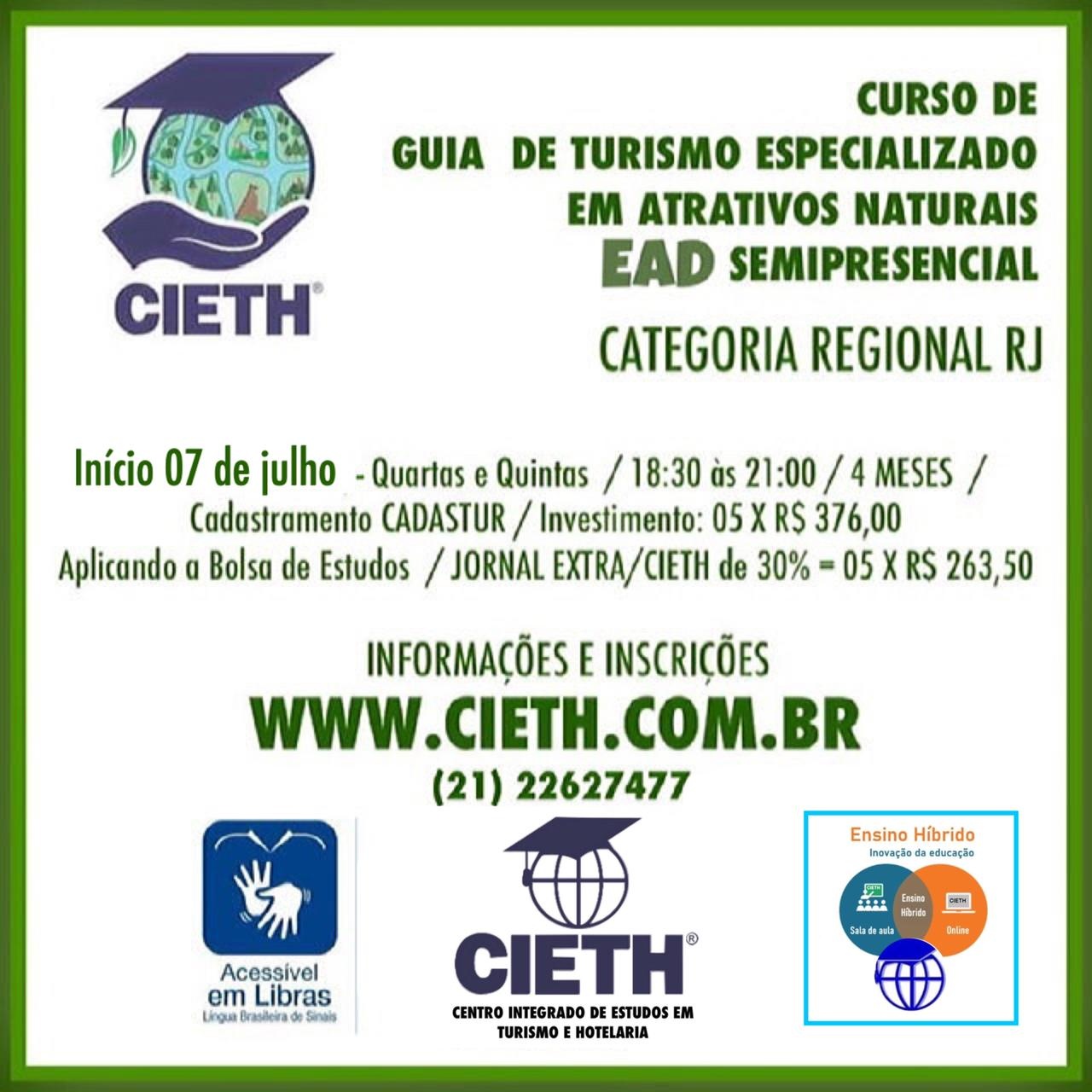 Curso Guia Regional (RJ) Especializado Em Atrativos Naturais em Rio de ...
