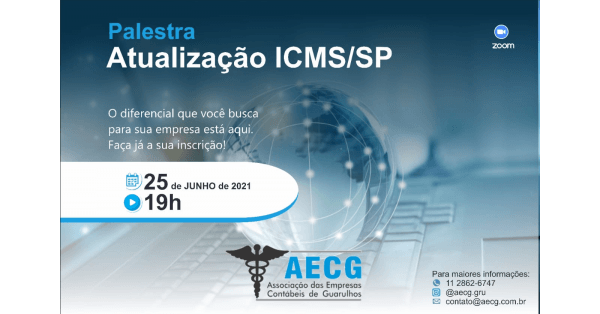 ATUALIZAÇÃO ICMS / SP - online - Sympla