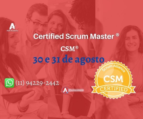 CSM® - Certified Scrum Master - Scrum Alliance (Já com a certificação ...