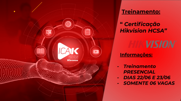 Certificação HCSA - HIKVISION em Florianópolis - Sympla