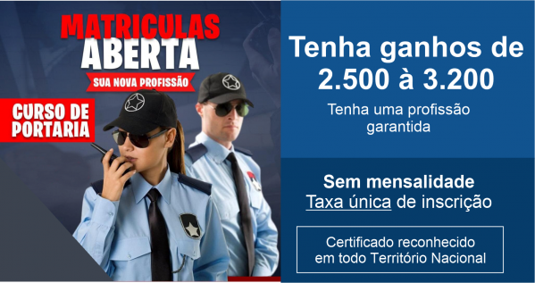 Curso de Agente de Portaria em Brasília - Sympla