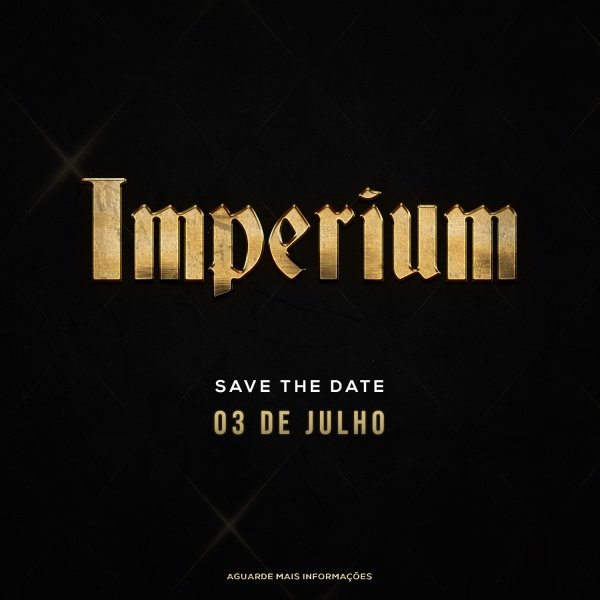 IMPERIUM em Rio de Janeiro - Sympla