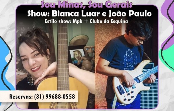 Bianca Luar e João Paulo - 10/07/2021 em Belo Horizonte - Sympla