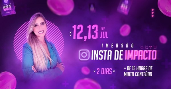 INSTA DE IMPACTO - REPLAY 3º EDIÇÃO - online - Sympla