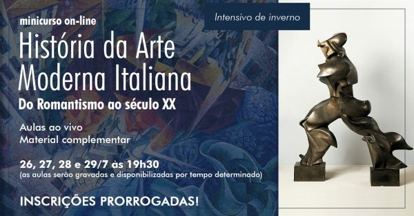 Especial de inverno: Minicurso História da Arte Moderna Italiana ...