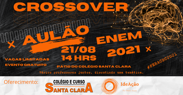 Aulão ENEM 2021 - Crossover - Colégio Santa Clara em Jaboatão dos ...