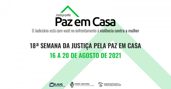 18ª Semana Da Justiça Pela Paz Em Casa Online Sympla