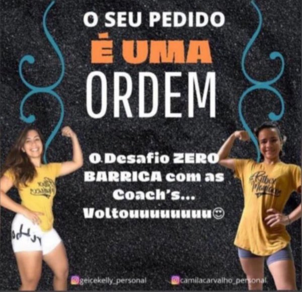 DESAFIO ZERO BARRIGA AGOSTO- 1LT - online - Sympla