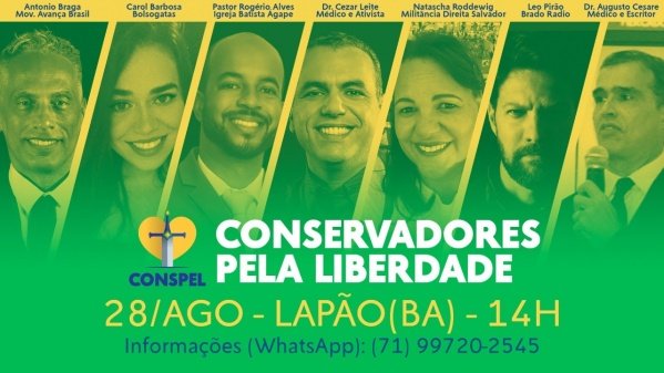 CONSPEL ( Conservadores pela LIberdade) - Lapão em Lapão - Sympla