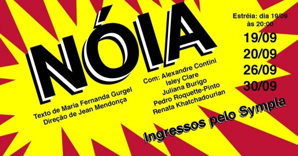 Peça NOIA - online - Sympla