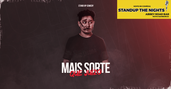 Gio Lisboa - Standup Comedy - Abbey Road Bar em Novo Hamburgo - Sympla