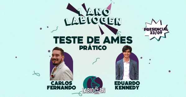 1 Ano LABIOGEN: Teste de AMES em Nova Iguaçu - Sympla