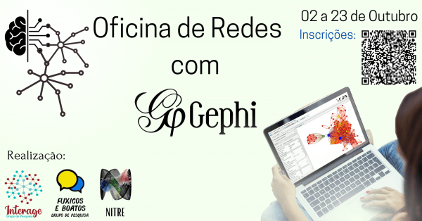 OFICINA DE REDES SOCIAIS E COMPLEXAS COM O GEPHI - online - Sympla
