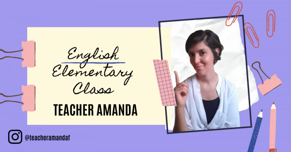 Elementary English Class - G1 - online - Sympla