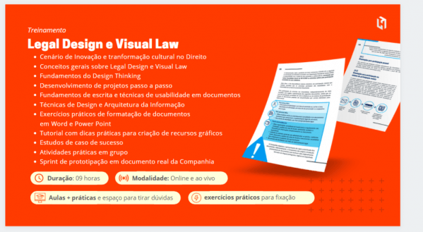 Curso de Legal Design e Visual Law - CVC Corp - online - Sympla