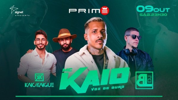MC KAIO (VOZ DE OURO) + KAIO e Kaique + DJ BRIAN em Caratinga - Sympla
