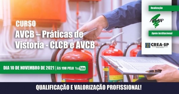 AVCB Práticas de Vistoria - CLCB e AVCB - online - Sympla