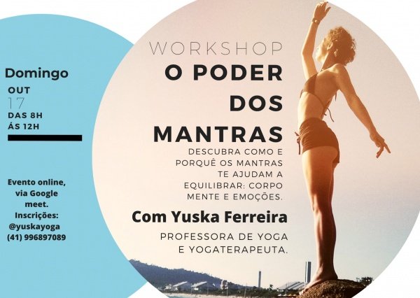 O poder dos mantras - online - Sympla