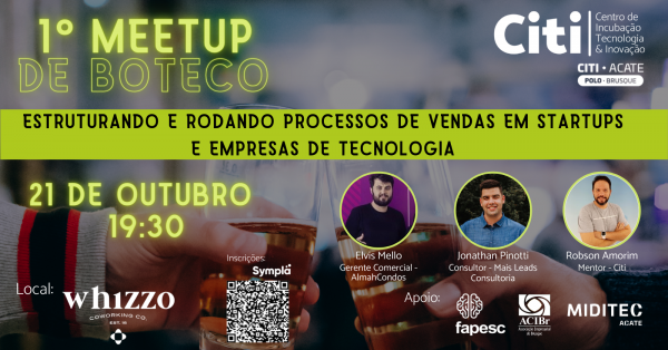 1° Meetup de Boteco - Citi em Brusque - Sympla