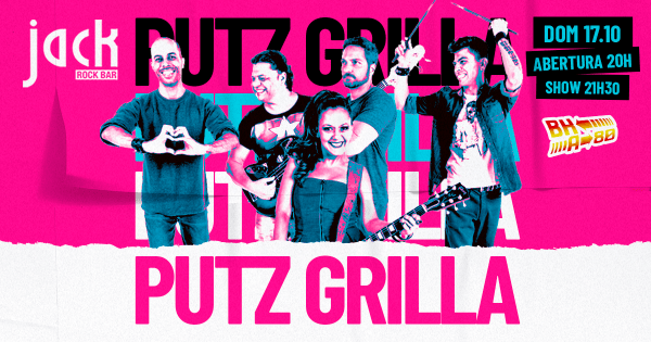 RESERVA DE MESA - DOMINGO JACK! PUTZ GRILLA | ESPECIAL DOIS BLOCOS em ...